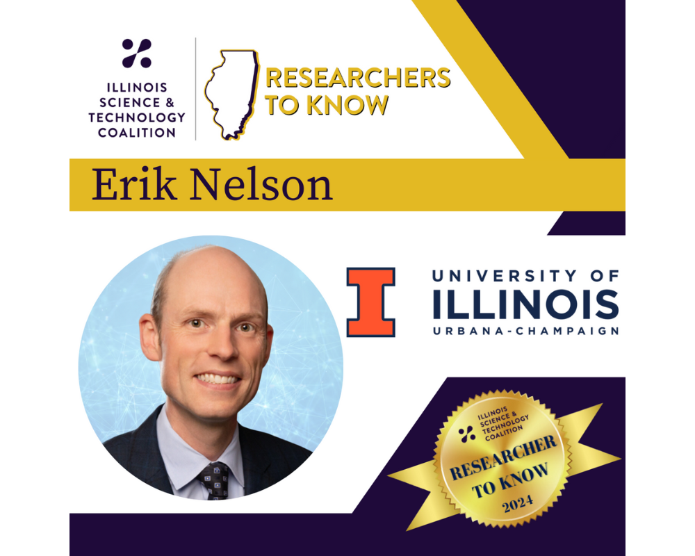 Nelson named 2024 Researcher to Know | School of Molecular & Cellular Biology | Illinois